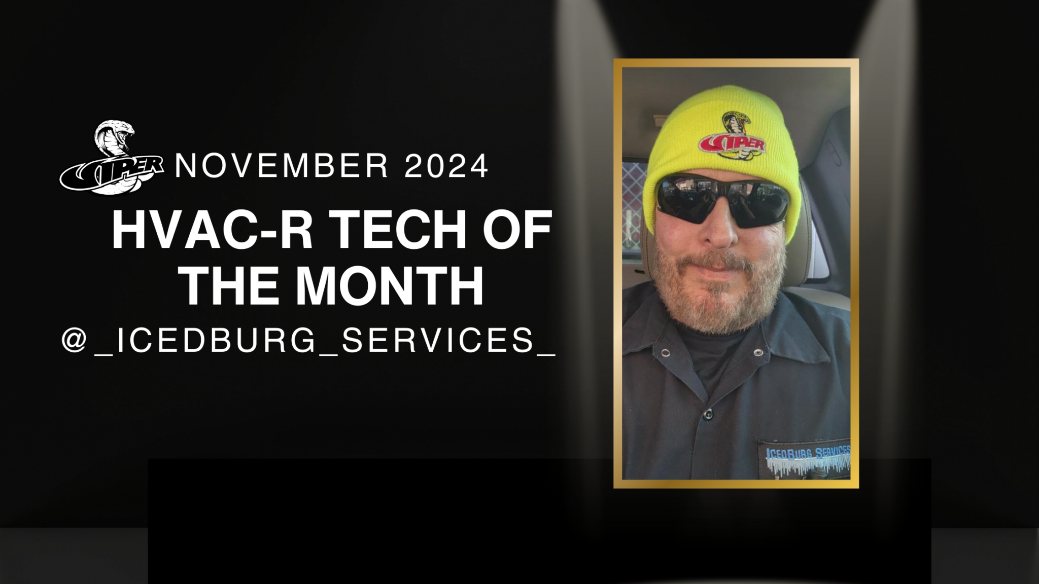 November Tech of the Month: Blake Barkeloo, Owner of Icedburg Services ...